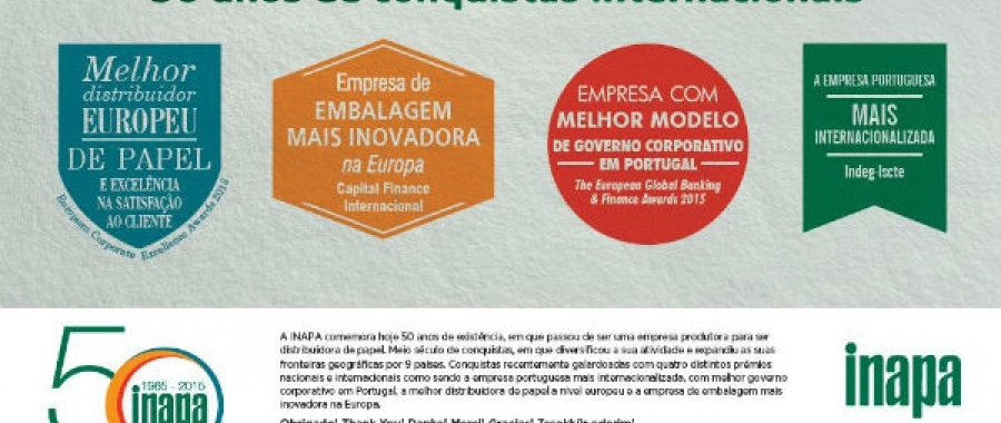 Inapa mostra cinco décadas de conquistas - Briefing: Todas as notícias ...