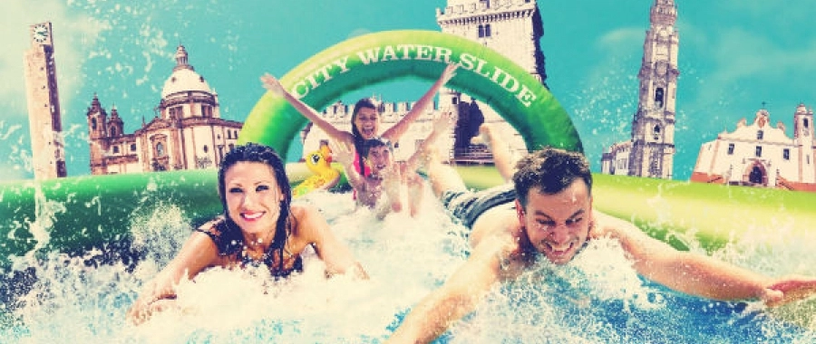 A Bazooka escorrega no City Water Slide - Briefing: Todas as notícias ...