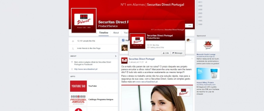 Pepper segura Securitas Direct nas redes sociais - Briefing: Todas as ...