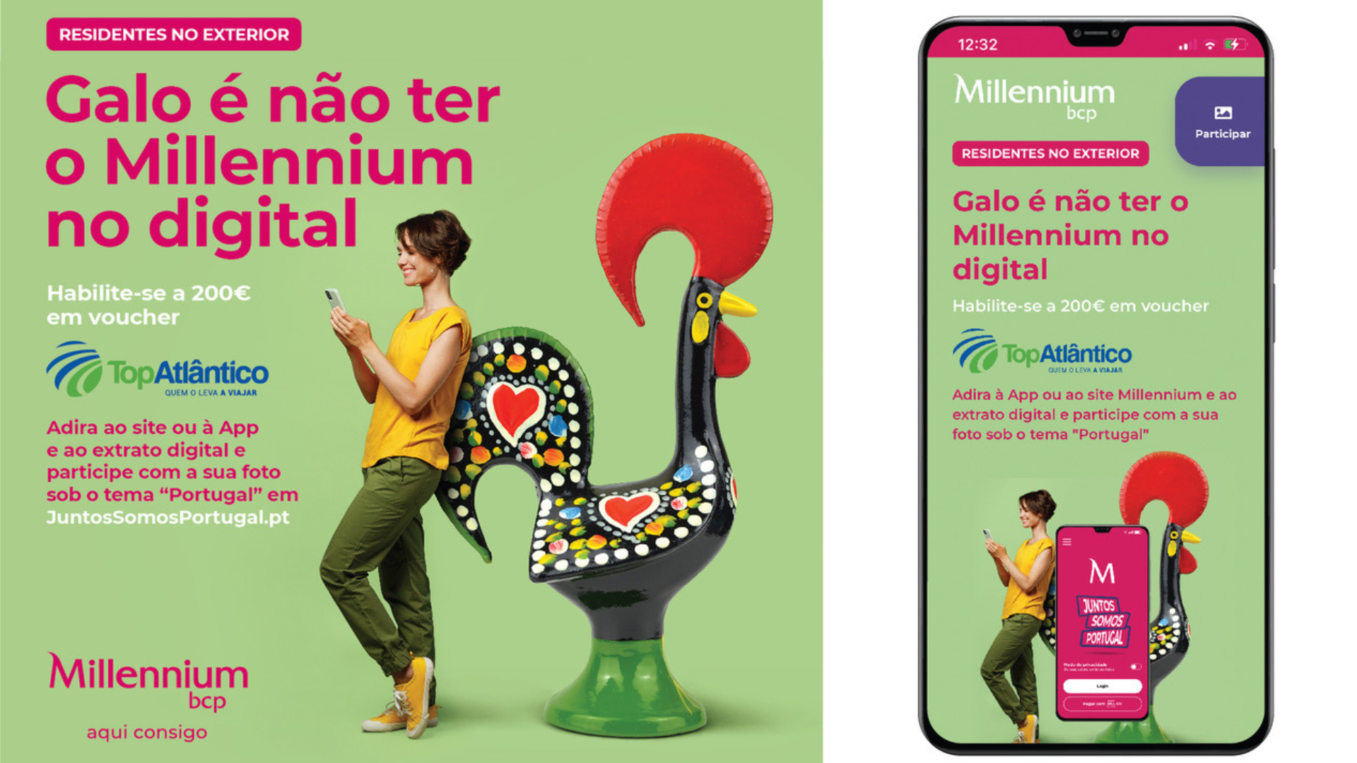 A DCE canta uma campanha do Millennium bcp - Briefing: Todas as ...